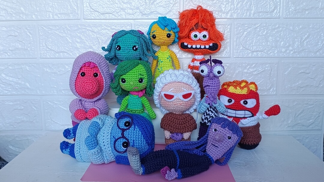 Personajes Intensamente - Patronix